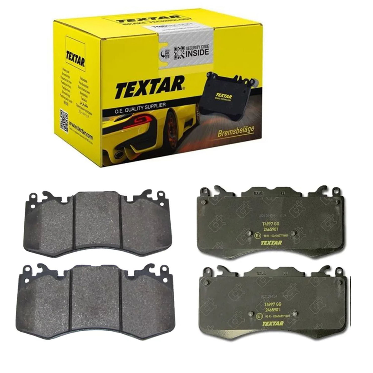 Pastilha Dianteira Textar Range Rover 4 2.0 2017-2023 - Ben Imports